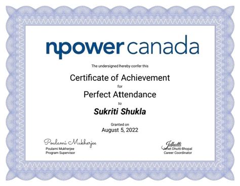 Dr Sukriti Shukla On Linkedin Perfectattendance Npowercanada 13 Comments