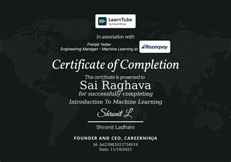 Sai Raghava On Linkedin Successful Complete