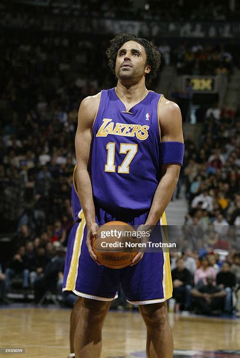 Rick Fox Of The Los Angeles Lakers Shoots A Free Throw During The