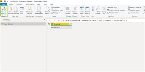 Display The Last Refresh Date And Time In Power Bi