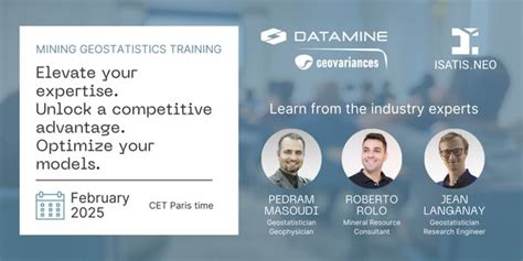 Geovariances On Linkedin Mining Geostatistics Professionaldevelopment Geovariances…