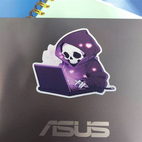 Skeleton Developer Sticker Programmer Engineer Coder Software Developer Computer