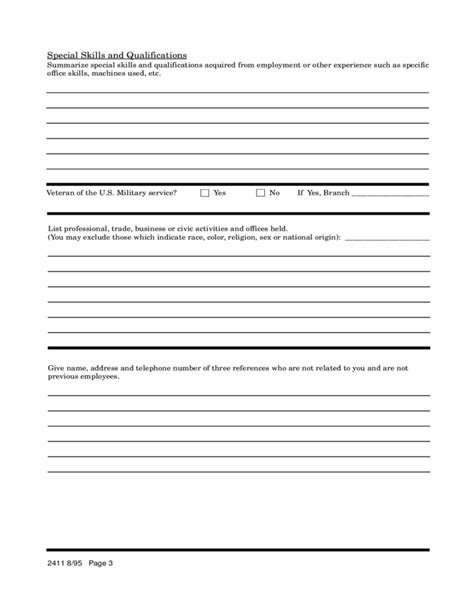 Ace Hardware Application For Employment Form Free Download