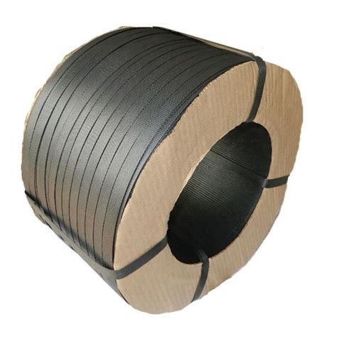 สายรัดพลาสติก Pp สายรัดกล่อง สายรัดเครื่อง 12 มิล สีดำ นน 7 กิโล ฟรีค่าจัดส่ง Kerry Th