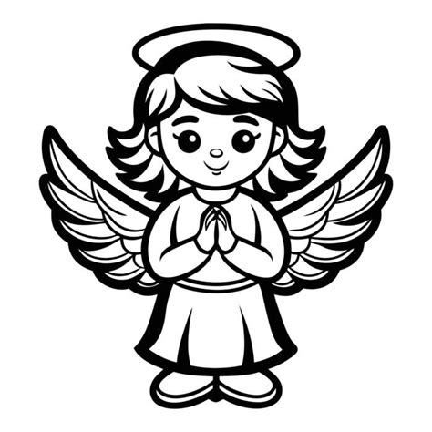 Angelito Silueta Vectores Iconos Gráficos Y Fondos Para Descargar Gratis