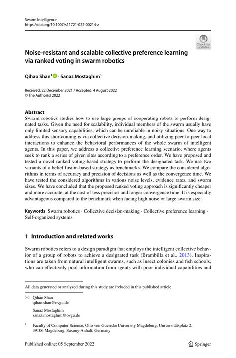 Pdf Noise Resistant And Scalable Collective Preference Learning Via