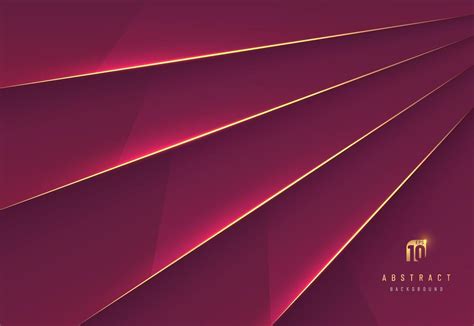 Abstract Red Maroon Metallic Glossy Background Overlapping Layer