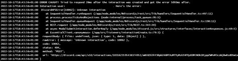 Random Misleading Unknown Interaction Errors · Issue 5558 · Discorddiscord Api Docs · Github