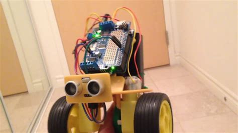 Cupbot Arduino Uno Obstacle Avoiding Bot Youtube