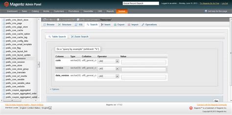 Magento Phpmyadmin Extension Manage Database In Magento Itoris