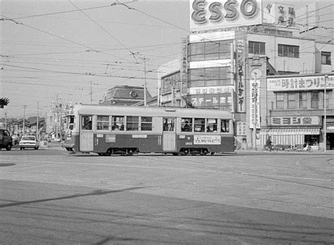 京都府 千本今出川を東へ渡る11系統1803号の古写真 昔の写真のあの場所は今どうなっている？昔と今を比較する写真ギャラリー「今昔写語」