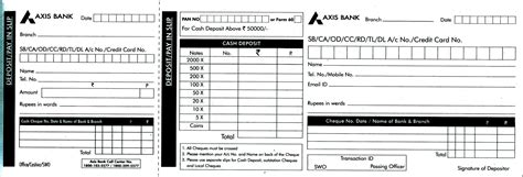 Axis Bank Deposit Form Download Everything You Need To Know About Axis Bank Deposit Form