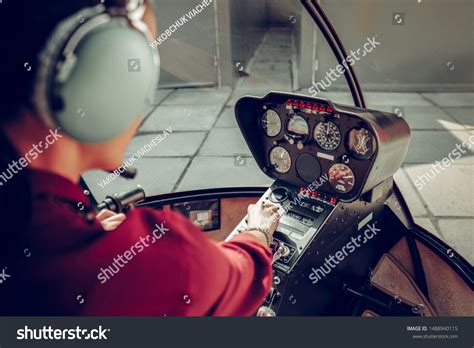 Aircraft Control System Close Professional Female Stock Photo 1488940115 Shutterstock