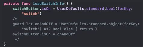 IOS Swift UserDefaults
