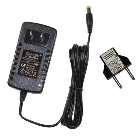 Hqrp Ac Adapter Power Supply Works With Casio Ad 5 Ad5 Ad 5mu Ad5mu At 1 At1 Ct