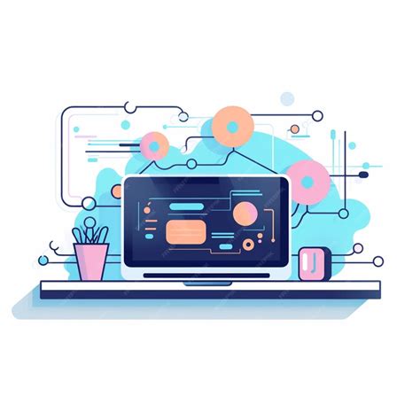 Premium Vector Internet Network Communication Web Technology Computer Icon Vector Online