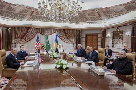 БТА Украйна е готова да приеме незабавно 30 дневно спиране на огъня САЩ ще подновят