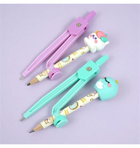 핑크풋 피규어 컴퍼스 콤파스 세트 티몬