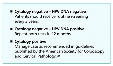 In Recent Years Liquid Based Cytologic Testing A Reflex Test For