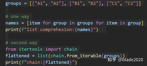两种方法实现列表的扁平化 知乎