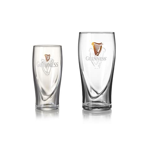 Guinness Half Pint Glass 2 Pack Guinness Webstore Us