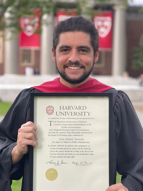 Harvard University Degree Certificate