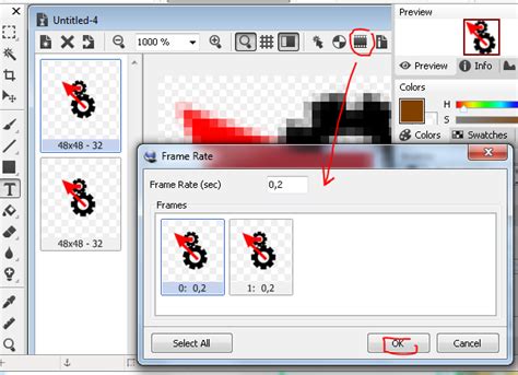 Ijo Grafis Tutorial Membuat Cursor Animasi Gear Untuk Windows Menggunakan Aplikasi Icofx 2 5