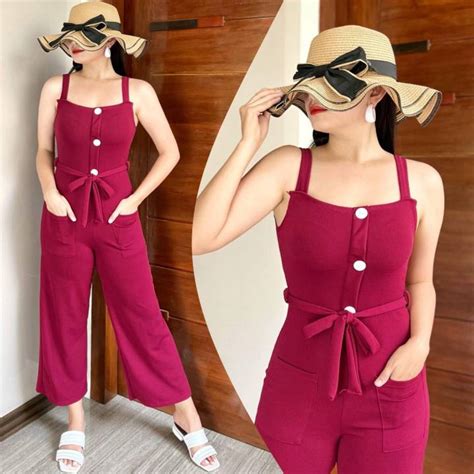 Lara Jumpsuit Elevate Your Style With The Best Selling Panglakad At Pang Uwi Outfit For Women