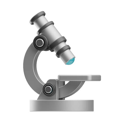 education object microscope illustration 3d 16717249 png