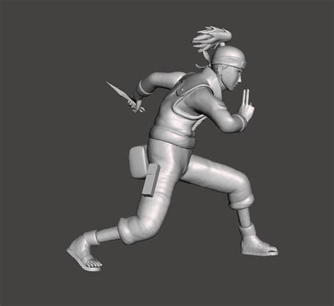 Stl File Iruka Umino 3d Model 🦸・3d Print Model To Download・cults