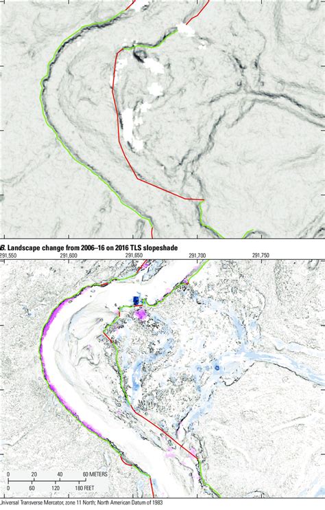 Lidar Derived Maps Showing Location And Classification Of Stream Banks Download Scientific