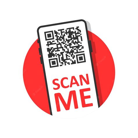 Premium Vector Qr Code Scan Icon In Flat Style Mobile Phone Scanning