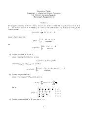 Hw2 Solution Pdf University Of Florida Department Of Industrial And Systems Engineering S18