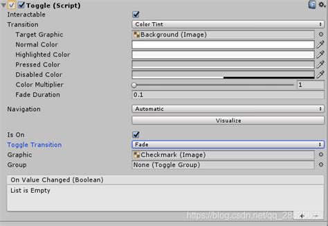 Ugui源码分析：开关组件toggle与togglegroupnotifytoggleon Csdn博客
