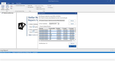 Access File Recovery Repair Ms Access Database Mdb Files
