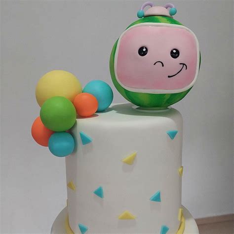 Bolo Cenográfico Cocomelon Elo7 Produtos Especiais