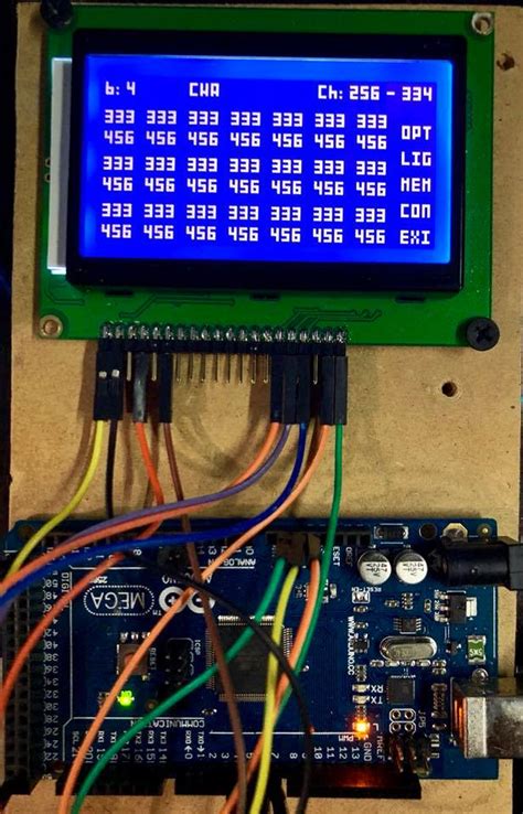 Arduino Dmx 512 Tester And Controller