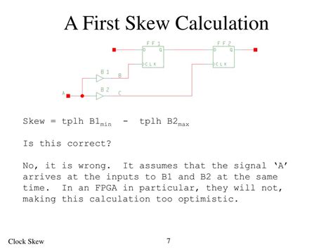 Ppt Clock Skew Powerpoint Presentation Free Download Id515173
