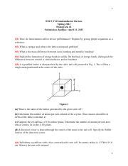 EECS HW Pdf EECS Semiconductor Devices Spring Homework Submission