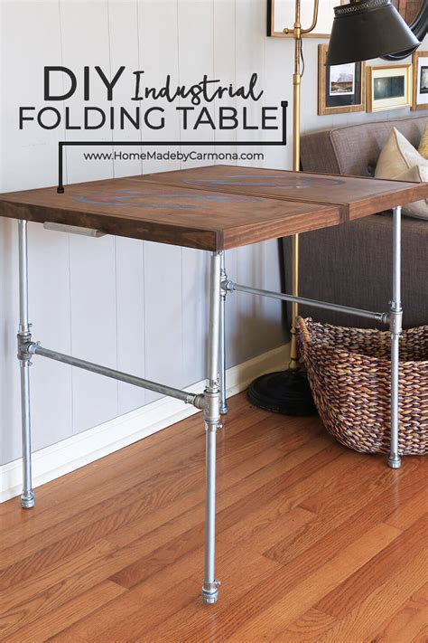 Diy Wooden Folding Table