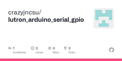 GitHub Crazyjncsu Lutron Arduino Serial Gpio