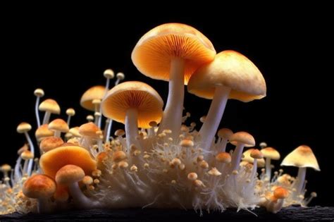 Premium Ai Image Timelapse Of Fungi Spore Release Under A Microscope