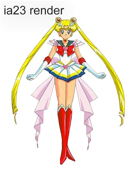 Serena Sailor Moon Render By Ia23 On Deviantart Sailor Sailor Moon S Sailor Moon Usagi