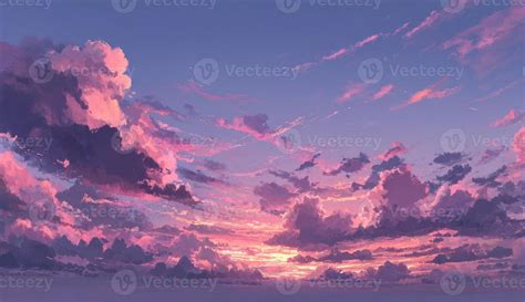 Anime Clouds Sunset Sunset Sky Sunset Clouds Anime Anime