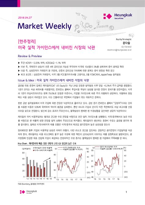흥국증권 투자전략
