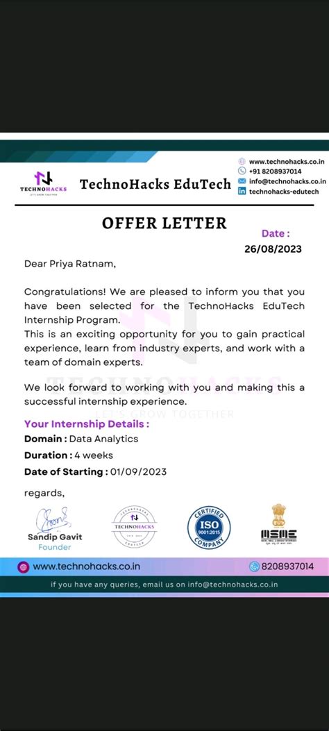 priya ratnam on linkedin mrsandipgavit technohacksedutech