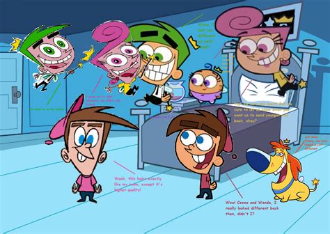 Modern Timmy Turner Meets Classic Timmy Turner By Epiccartoonsfan On Deviantart