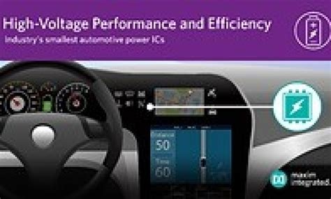 Maxim S Buck Converters And Controllers Deliver Smallest Most Efficient High Voltage Automotive