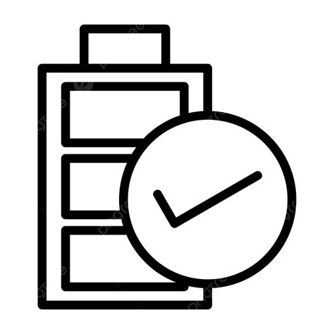 배터리 라인 아이콘 벡터 배터리 아이콘 배터리 요금 Png 일러스트 및 벡터 에 대한 무료 다운로드 Pngtree