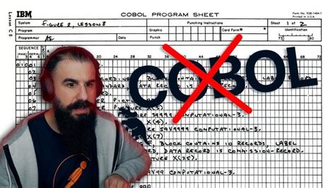 El Mundo Dependen Del Lenguaje Cobol Y Ya Casi No Quedan Programadores Dkawnkwq